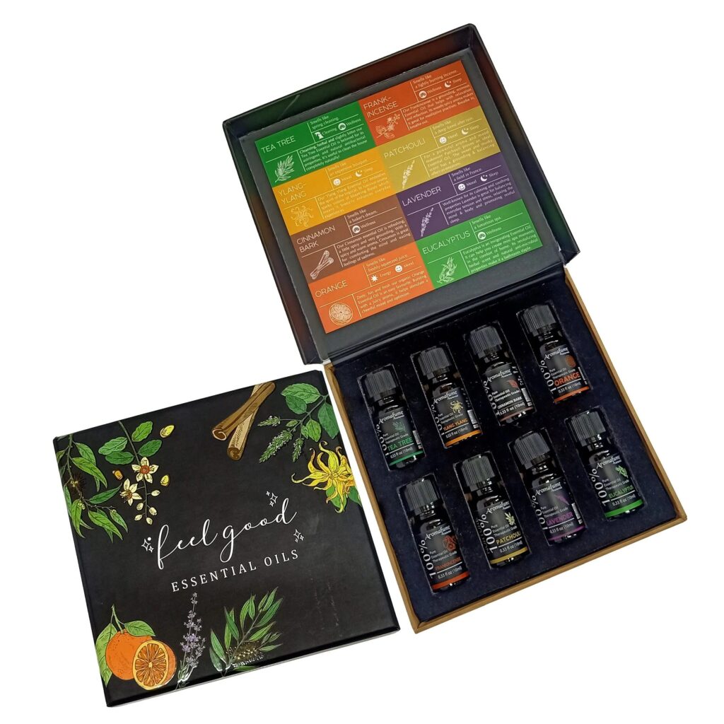 Σετ με 8 Αιθέρια έλαια Gift Set Essential Oil | Niyamas Yoga