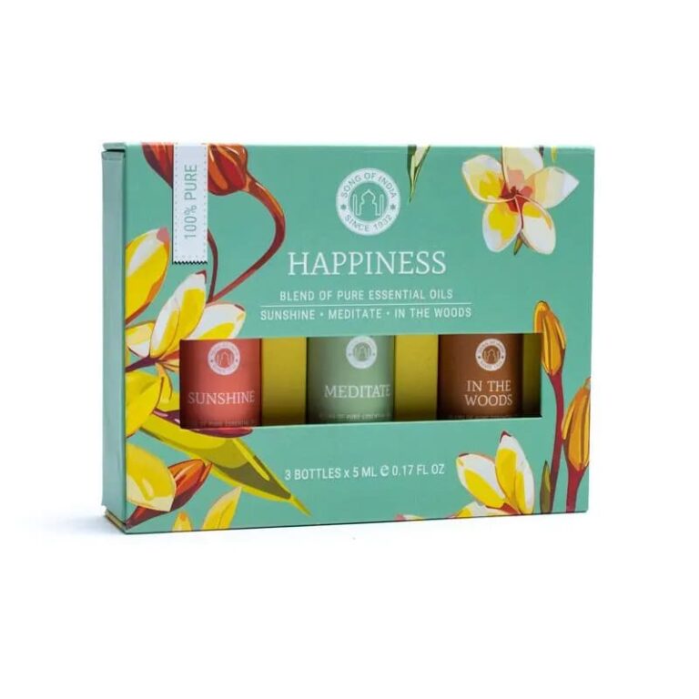 Gift Set Happiness Essential Oil (3 x 5ml)| Niyamas Yoga